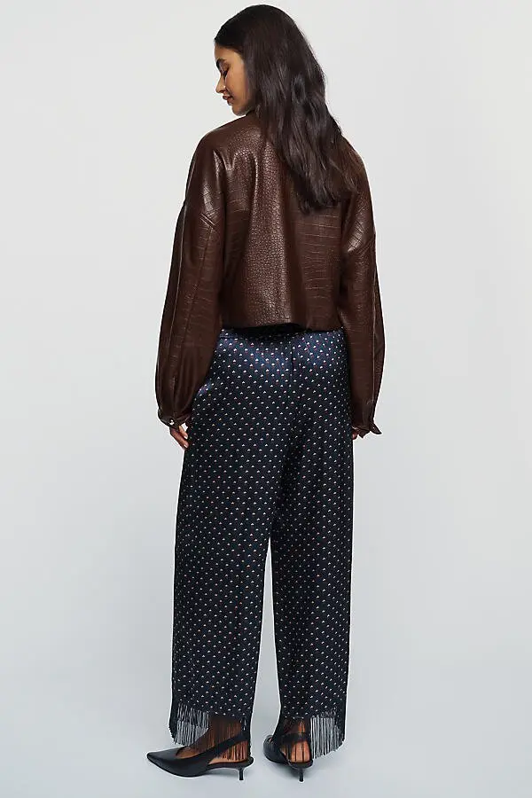 Anthropologie Sat Frged Pull On Pants
