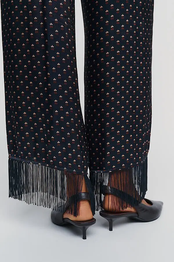 Anthropologie Sat Frged Pull On Pants