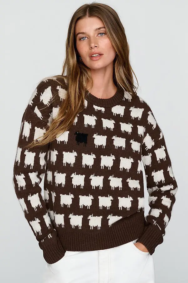 ROWING BLAZERS 100% Wool Sheep Sweater