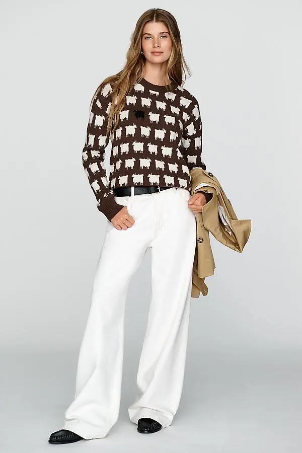ROWING BLAZERS 100% Wool Sheep Sweater