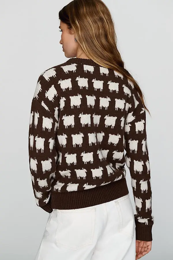 ROWING BLAZERS 100% Wool Sheep Sweater