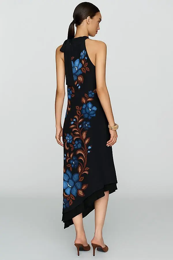 Farm Rio X Halter Maxi Dress