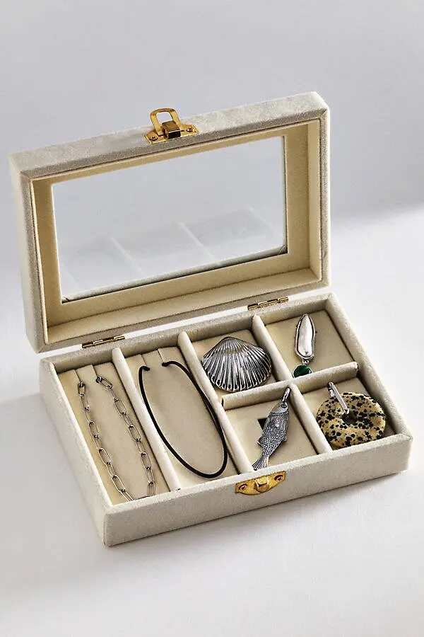 Anthropologie Pick Your Pendant Necklace Set - Silver