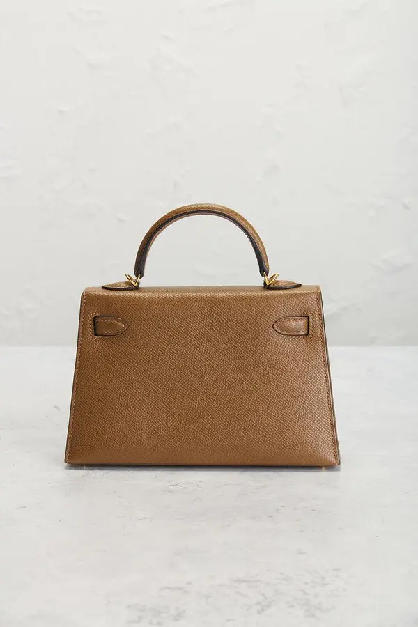 Hermès Epsom Kelly 20 Handbag In Brown