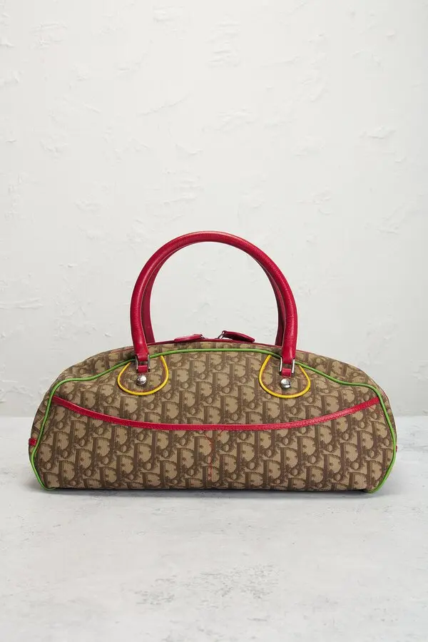 Dior Trotter Rasta Boston Bag