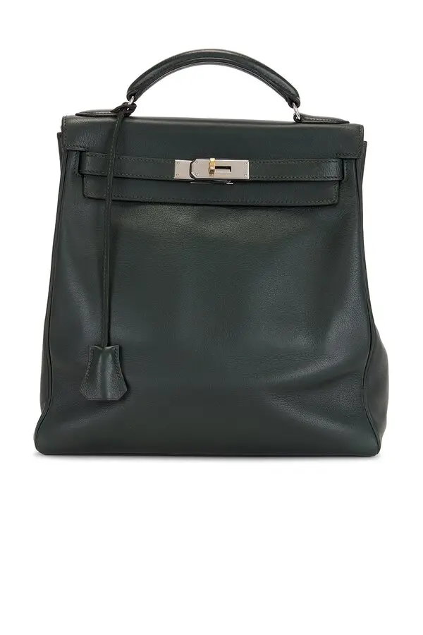 Hermès Box Haut A Courroies Birkin 28 Handbag In Dark Green - Vert Fonce
