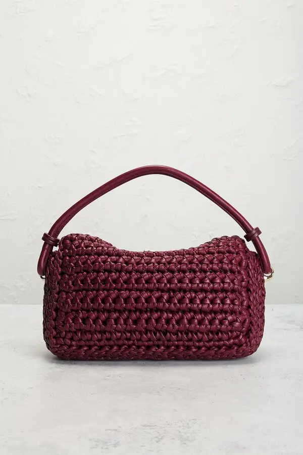 Gucci Braided Gg Marmont Shoulder Bag