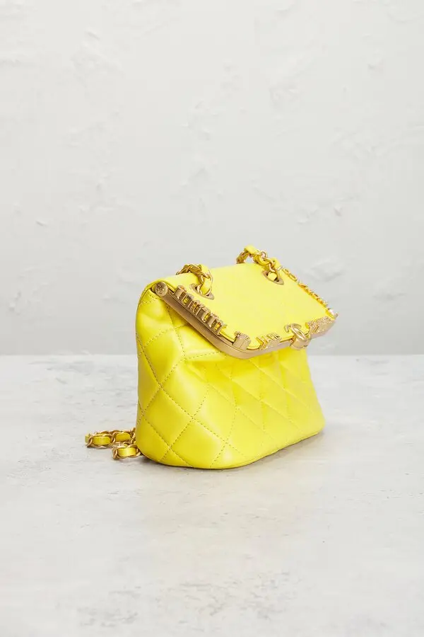 Chanel Lambskin Paris Monaco Mini Crossbody Bag
