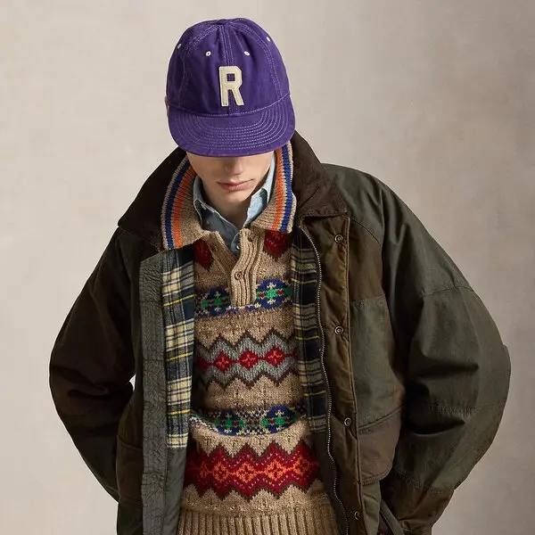 Ralph Lauren Patchwork Oilcloth Utility Jacket - Patchwork Multi