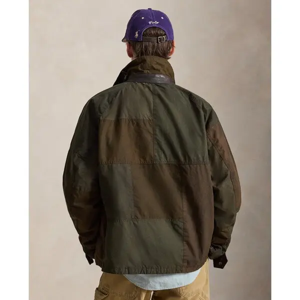 Ralph Lauren Patchwork Oilcloth Utility Jacket
