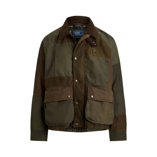 Ralph Lauren Patchwork Oilcloth Utility Jacket