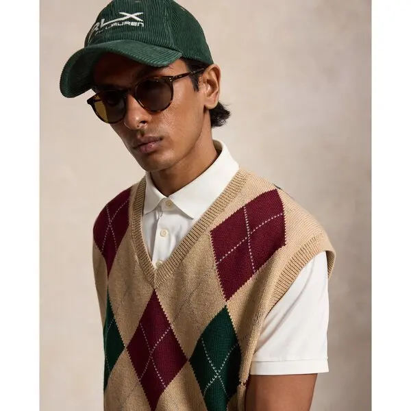 Ralph Lauren Big Fit Argyle Sweater Vest