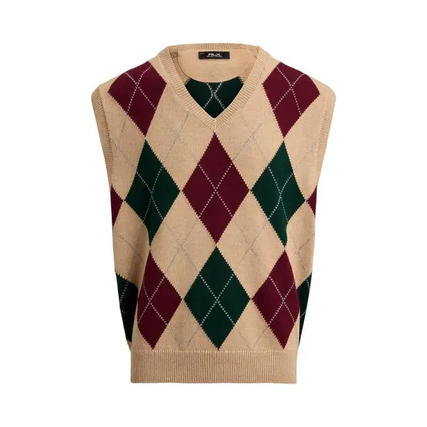 Ralph Lauren Big Fit Argyle Sweater Vest