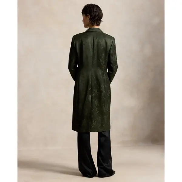 Ralph Lauren Jacquard Woven Coat