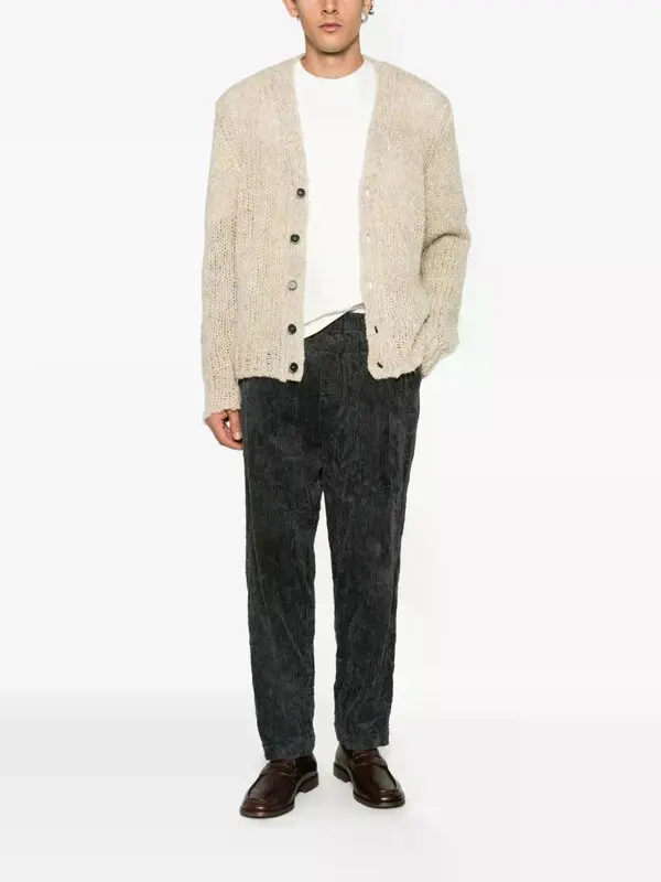Barena Venezia Chunky-knit V-neck Cardigan