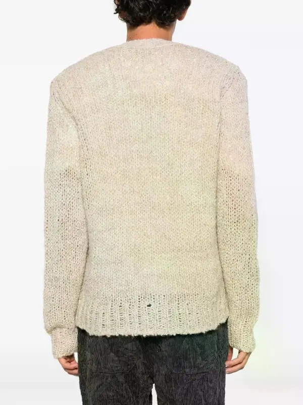Barena Venezia Chunky-knit V-neck Cardigan
