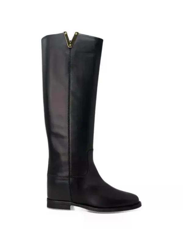 VIA ROMA 15 V-shaped Metal-plate Boots