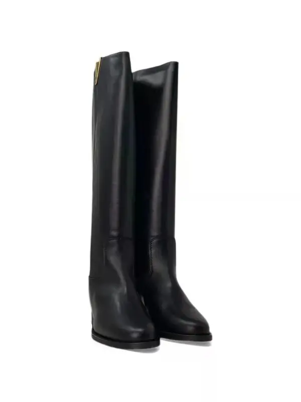 VIA ROMA 15 V-shaped Metal-plate Boots