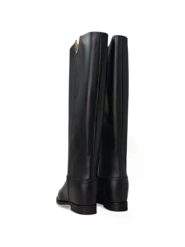 VIA ROMA 15 V-shaped Metal-plate Boots