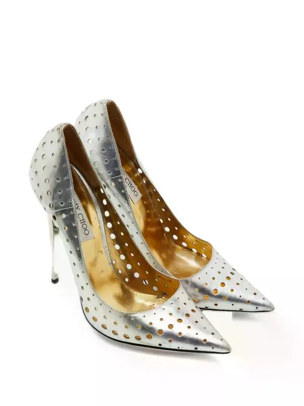 JIMMY CHOO Mime Perforated Pumps