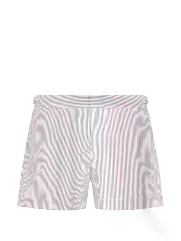 Orlebar Brown Bulldog Seersucker Swim Shorts - Red