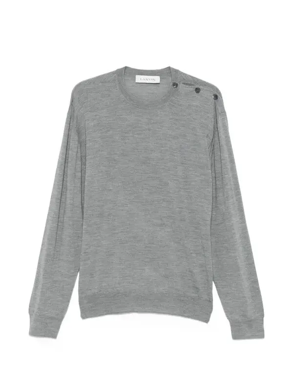 LANVIN Button-shoulder Sweater