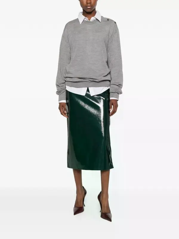 LANVIN Button-shoulder Sweater