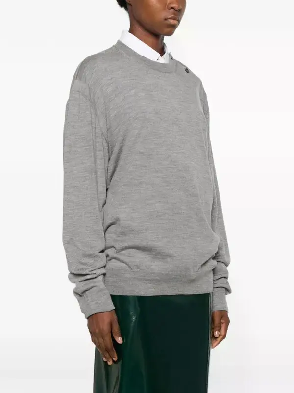 LANVIN Button-shoulder Sweater