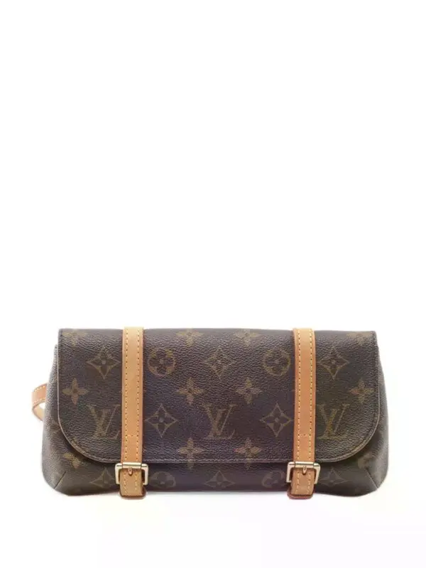 LOUIS VUITTON 2004 Monogram Marelle Belt Bag - Brown