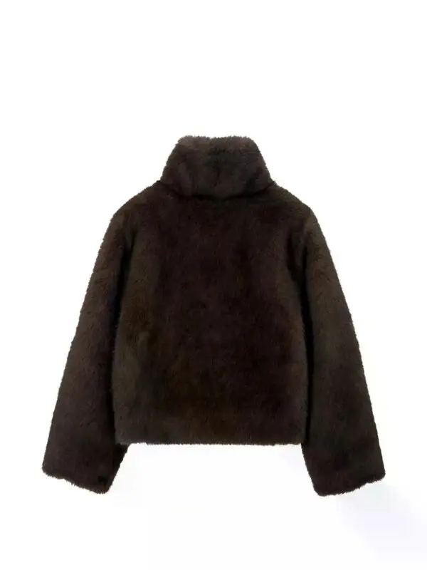 DUNST Fold-over Collar Coat