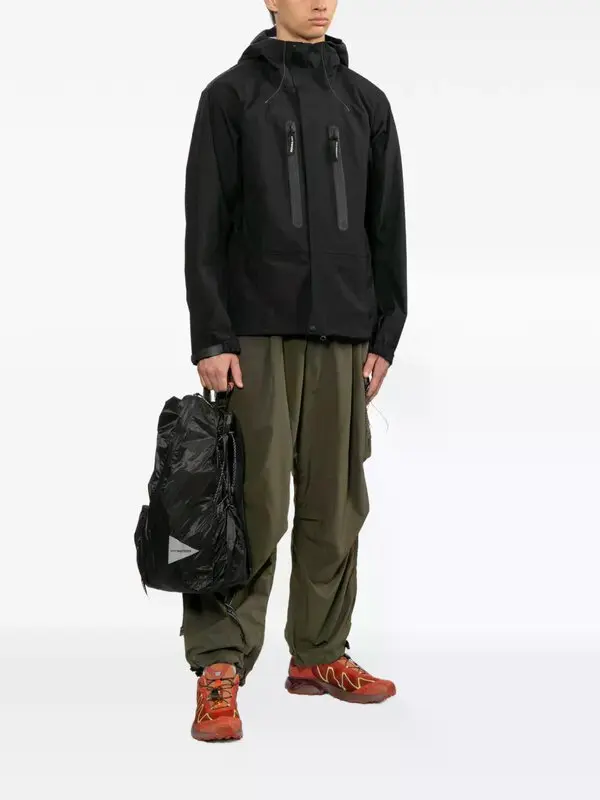 AND WANDER Hooded Hiker Rain Jacket