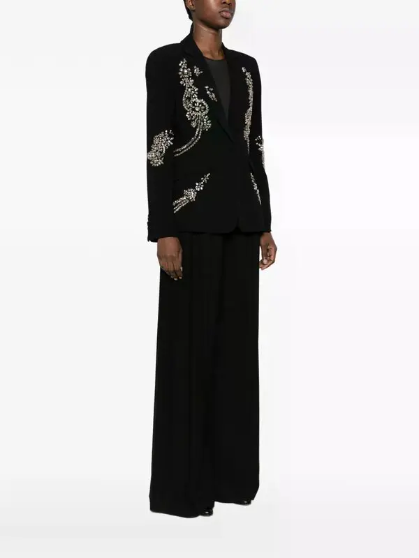 Cinq À Sept Crystal-embellished Blazer