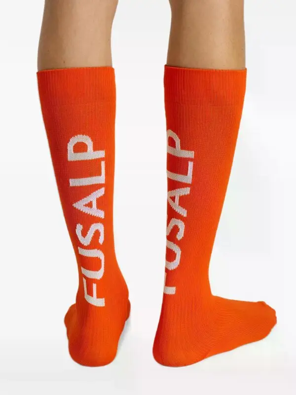Fusalp Sock Pop Logo-jacquard Socks