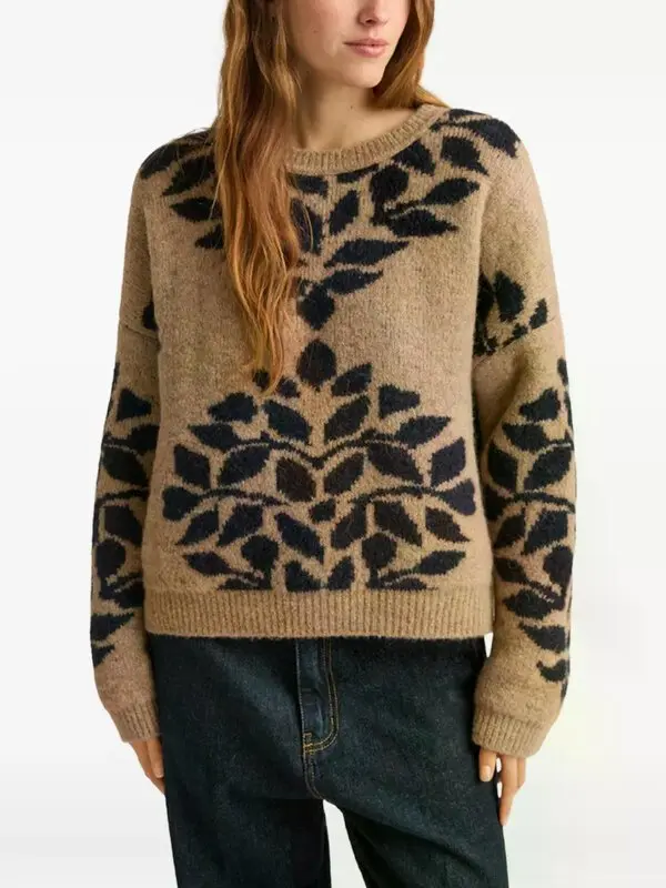 Momoni Berg Jacquard-knit Sweater