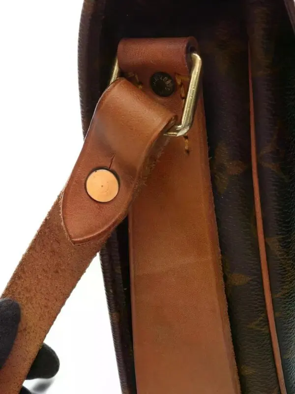 LOUIS VUITTON 2000s Gm Cartesier Monogram Shoulder Bag
