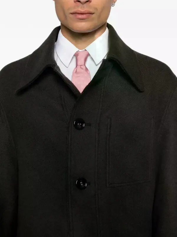 AMI Paris Button-up Shirt Jacket