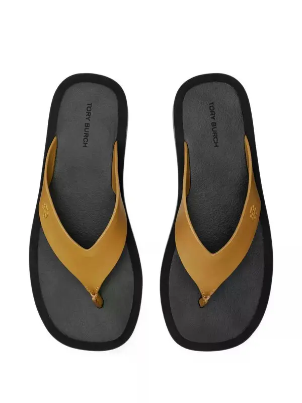Tory Burch Logo-embossed Platform Sandals