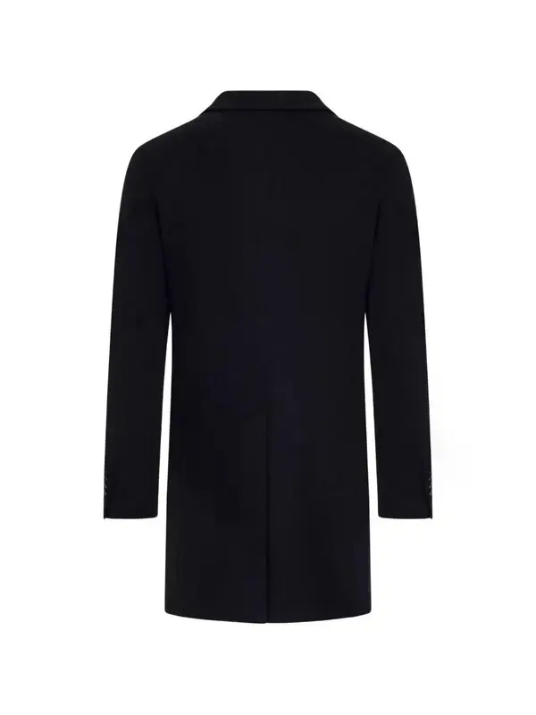 Tagliatore Logo-pin Buttoned Coat