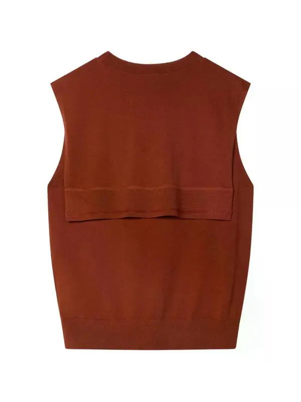 Paul Smith Merino-wool Blend Knitted Vest