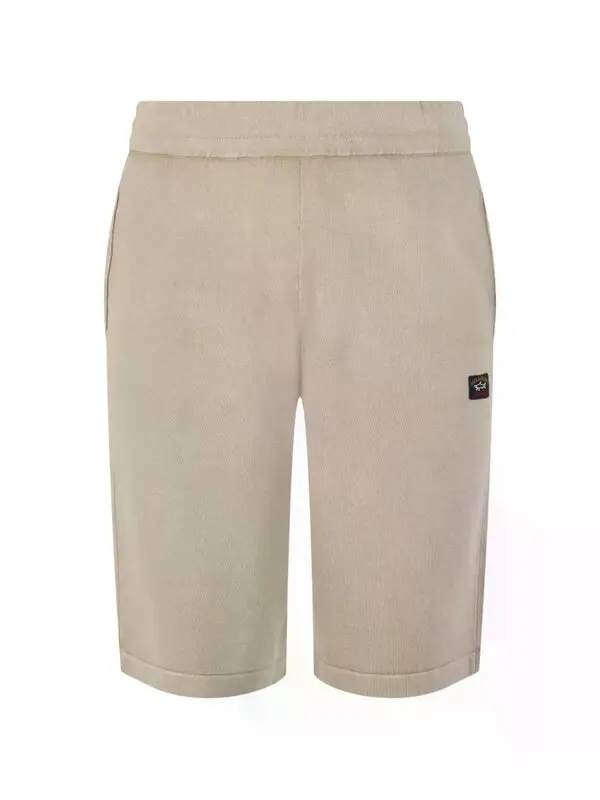Paul & Shark Logo-patch Knitted Shorts
