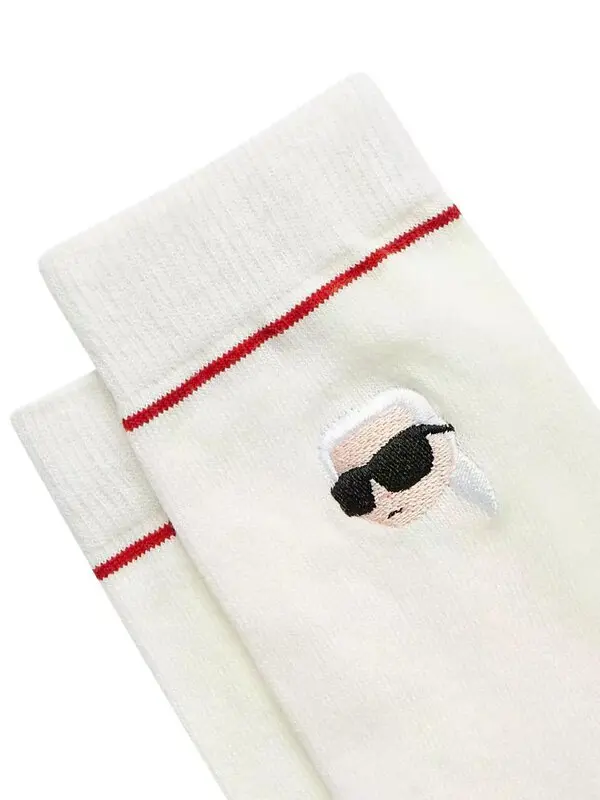 Karl Lagerfeld Ikon Gingham Socks