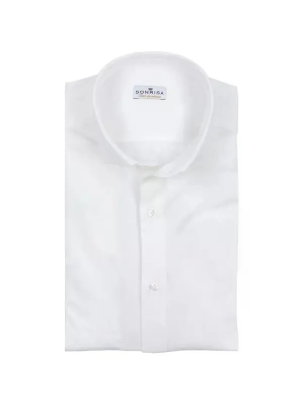 SONRISA Button-up Shirt - White