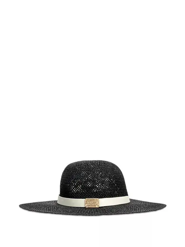 Karl Lagerfeld K/signature Crochet Hat