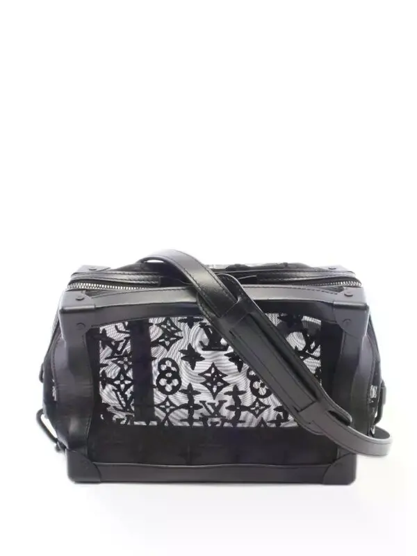 LOUIS VUITTON 2019 Soft Trunk Monogram Shoulder Bag - Black