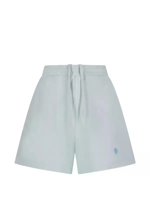Destin Embroidered-detail Cotton Mini Shorts