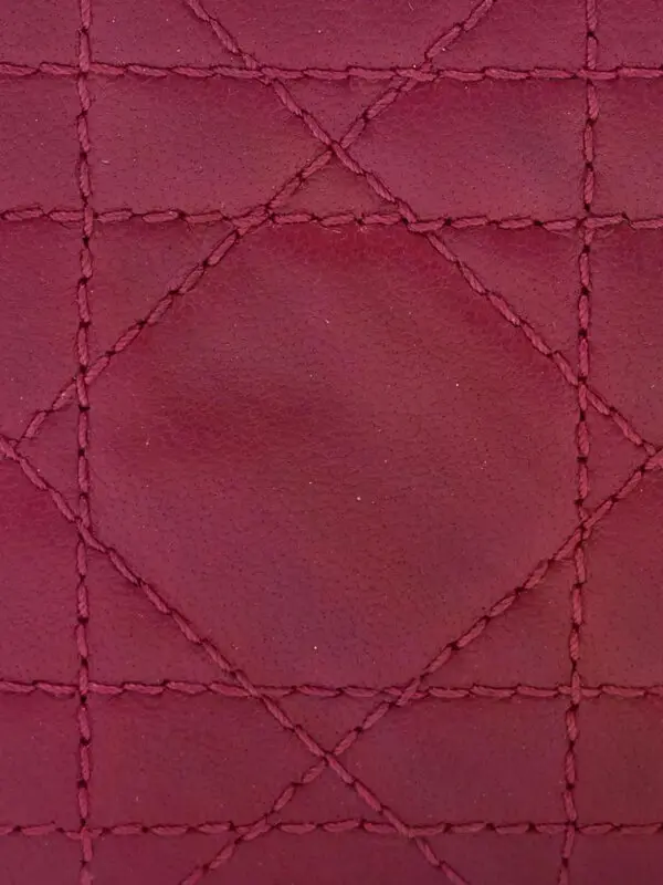 Dior 2015 Lady Cannage Card Case - Pink