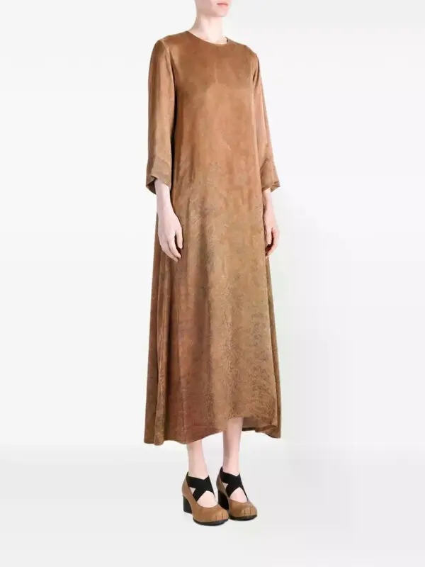 UMA WANG Floral-jacquard Midi Dress
