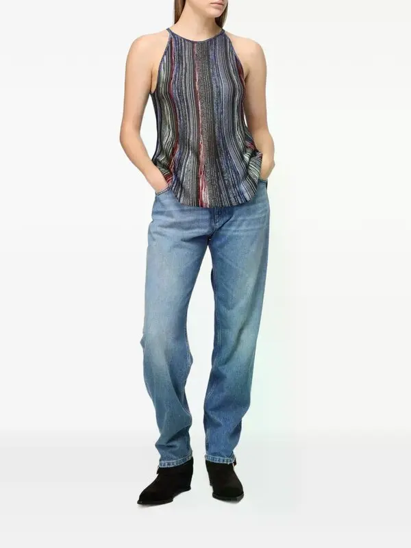 Missoni Faded-effect Straight-leg Jeans