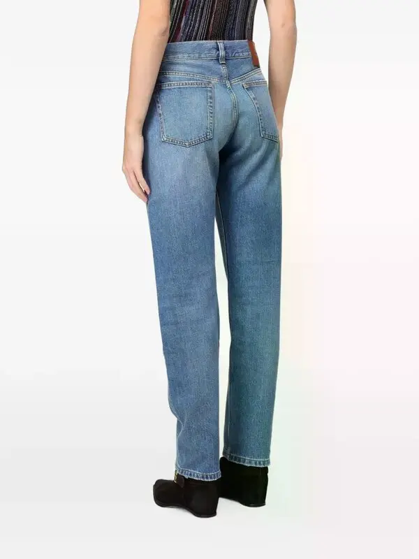 Missoni Faded-effect Straight-leg Jeans