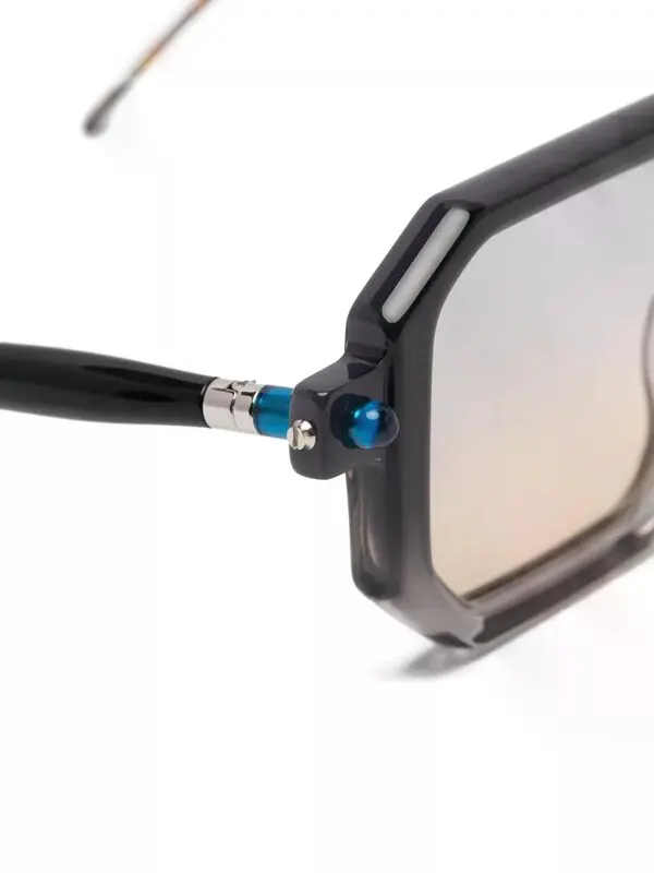 KUBORAUM Geometric-frame Gradient-lens Sunglasses